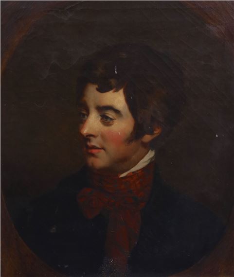 Hugh Douglas Hamilton | Portrait of Lord Edward Fitzgerald | MutualArt