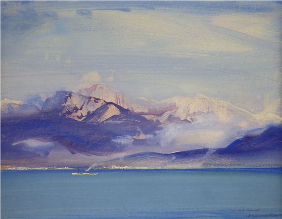 Cecil Arthur Hunt | 'View of The Dalmatian Coast' | MutualArt