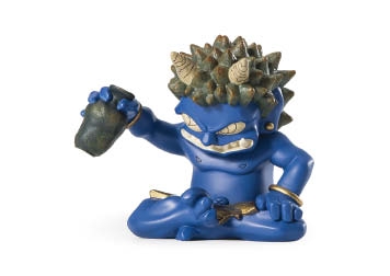 Kazuyuki Takishita | Blue Ogre from MOMOTARO ONI figure | MutualArt