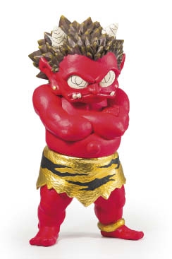 Kazuyuki Takishita | Blue Ogre from MOMOTARO ONI figure | MutualArt