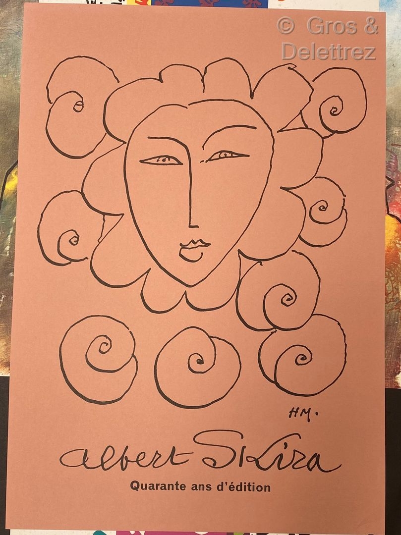 Henri Matisse | Poster for Albert Skira, 40 years of publishing | MutualArt
