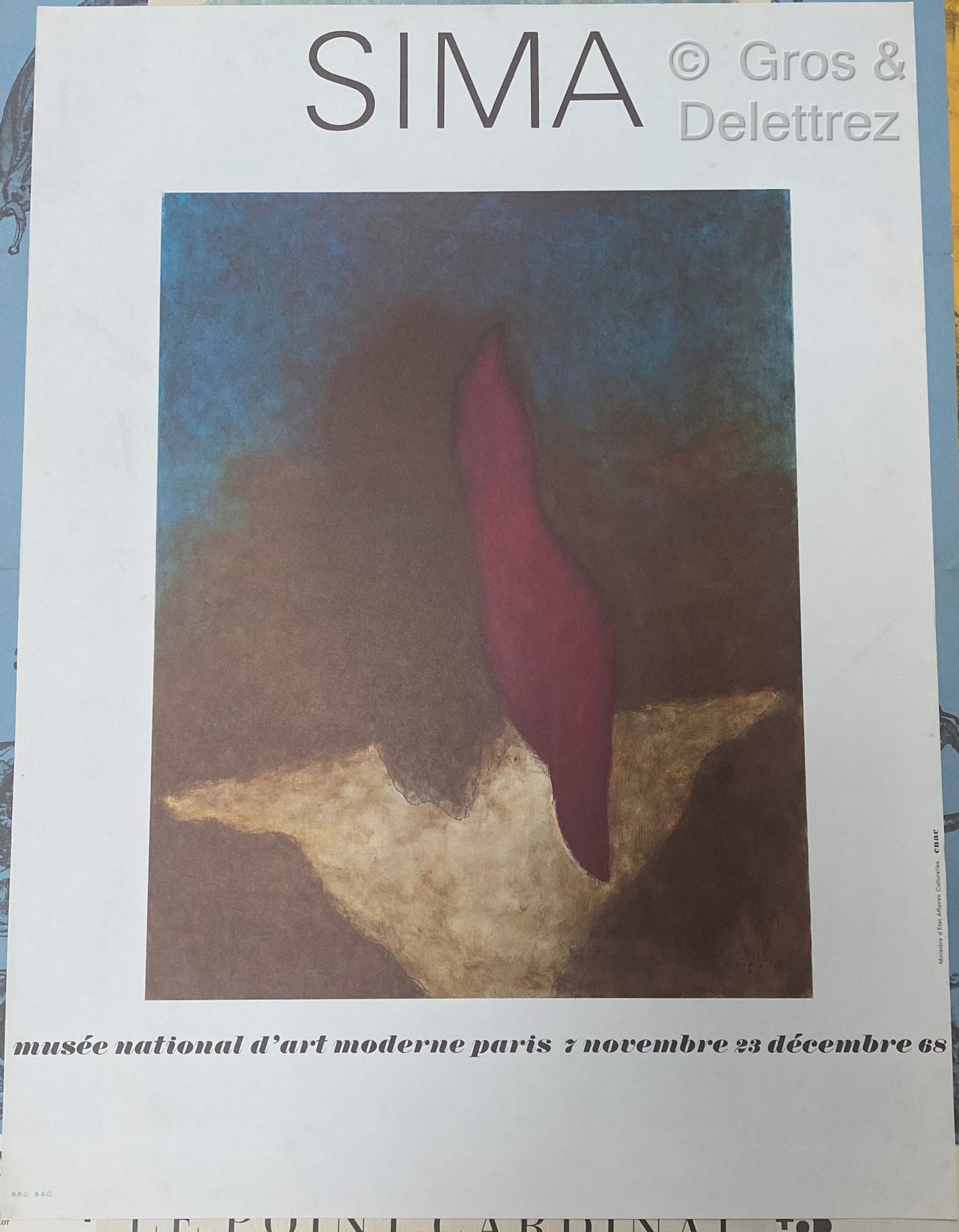 Josef Sima | Poster for the National Museum of Modern Art (1968 ...