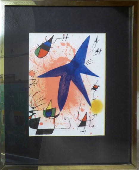 Joan Miró | The Blue Star (1972) | MutualArt