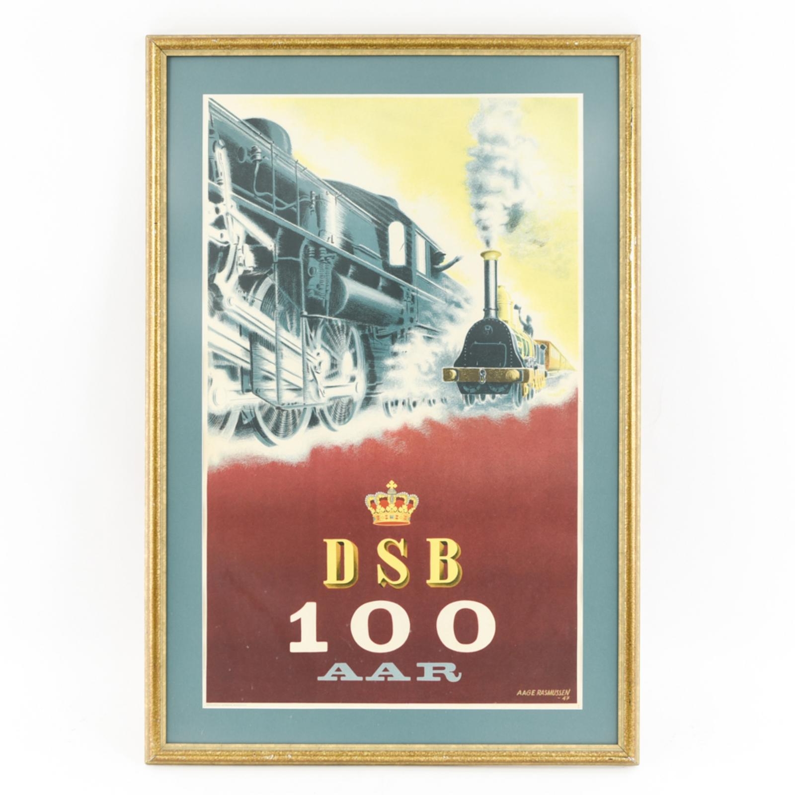 Aage Rasmussen | RAILWAY POSTER (1947) | MutualArt