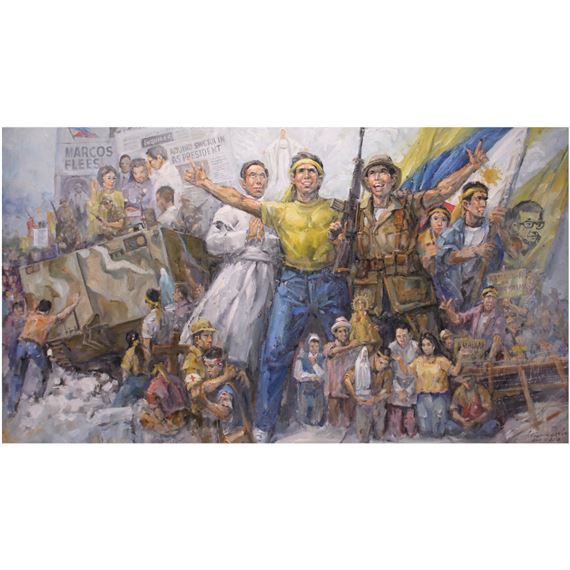 Angel Cacnio | Diwa ng EDSA (1989) | MutualArt