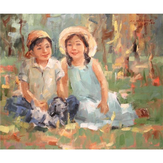 Jun Martinez | A Boy and a Girl (1999) | MutualArt