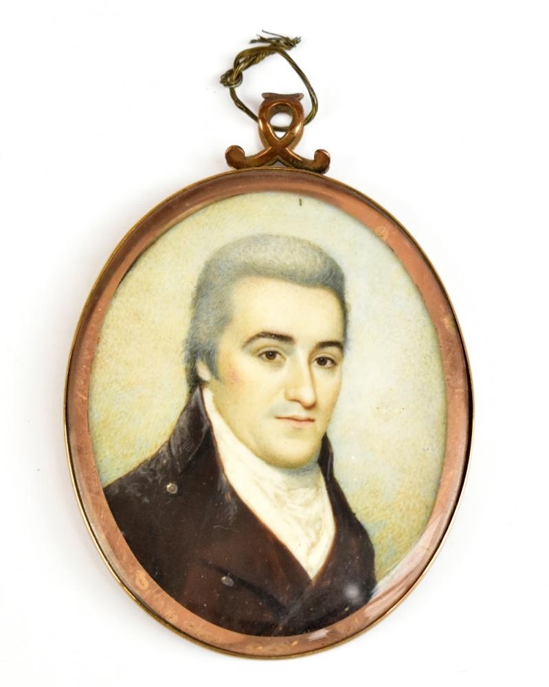 Joseph Bowring | portrait miniature | MutualArt