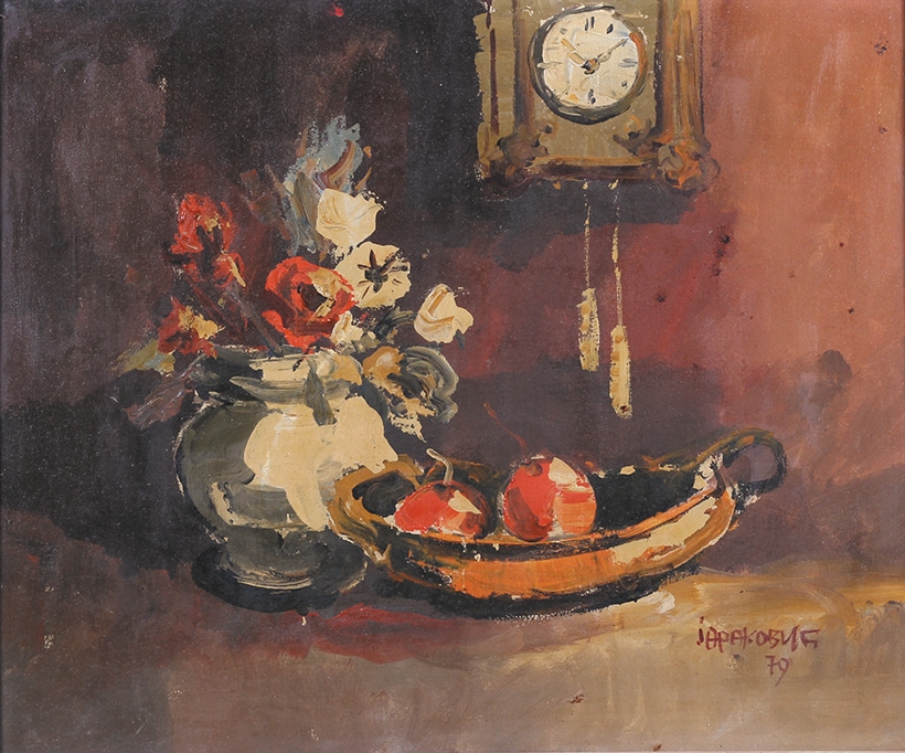 Spasoje Jarakovic | MRTVA PRIRODA SA SATOM (1959) | MutualArt
