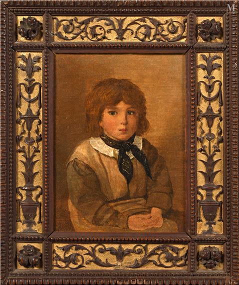 Jean Baptiste Camille Corot | Portrait de jeune homme | MutualArt