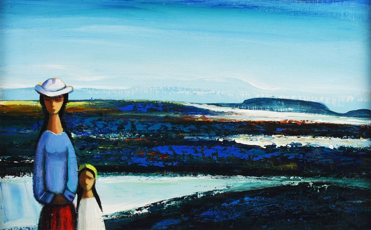 Alan Quigley | SUNDAY WALK | MutualArt