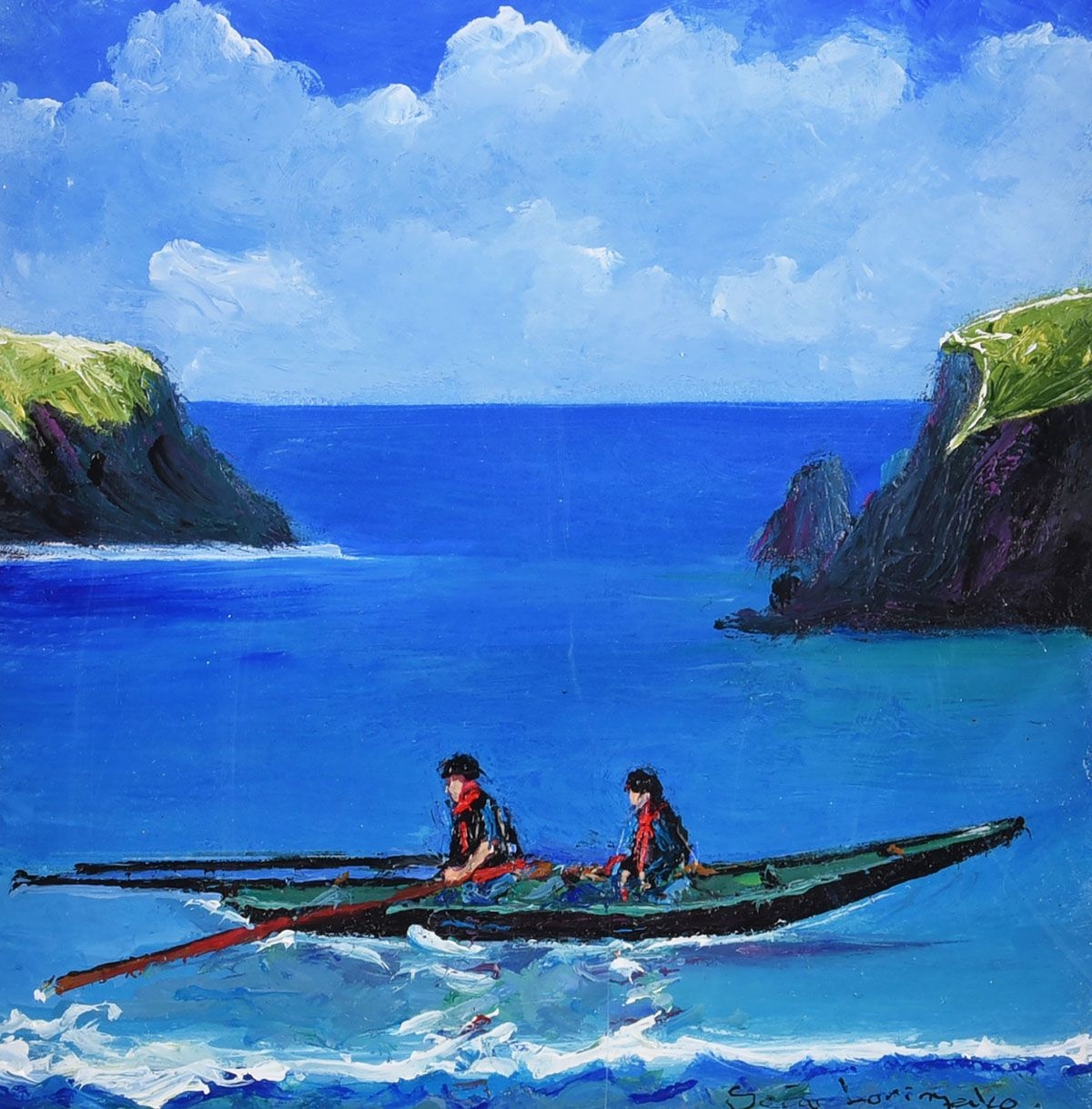 Sean Lorinyenko | THE FANAD CURRACH MEN AT SILVER STRAND BEACH, DONEGAL ...
