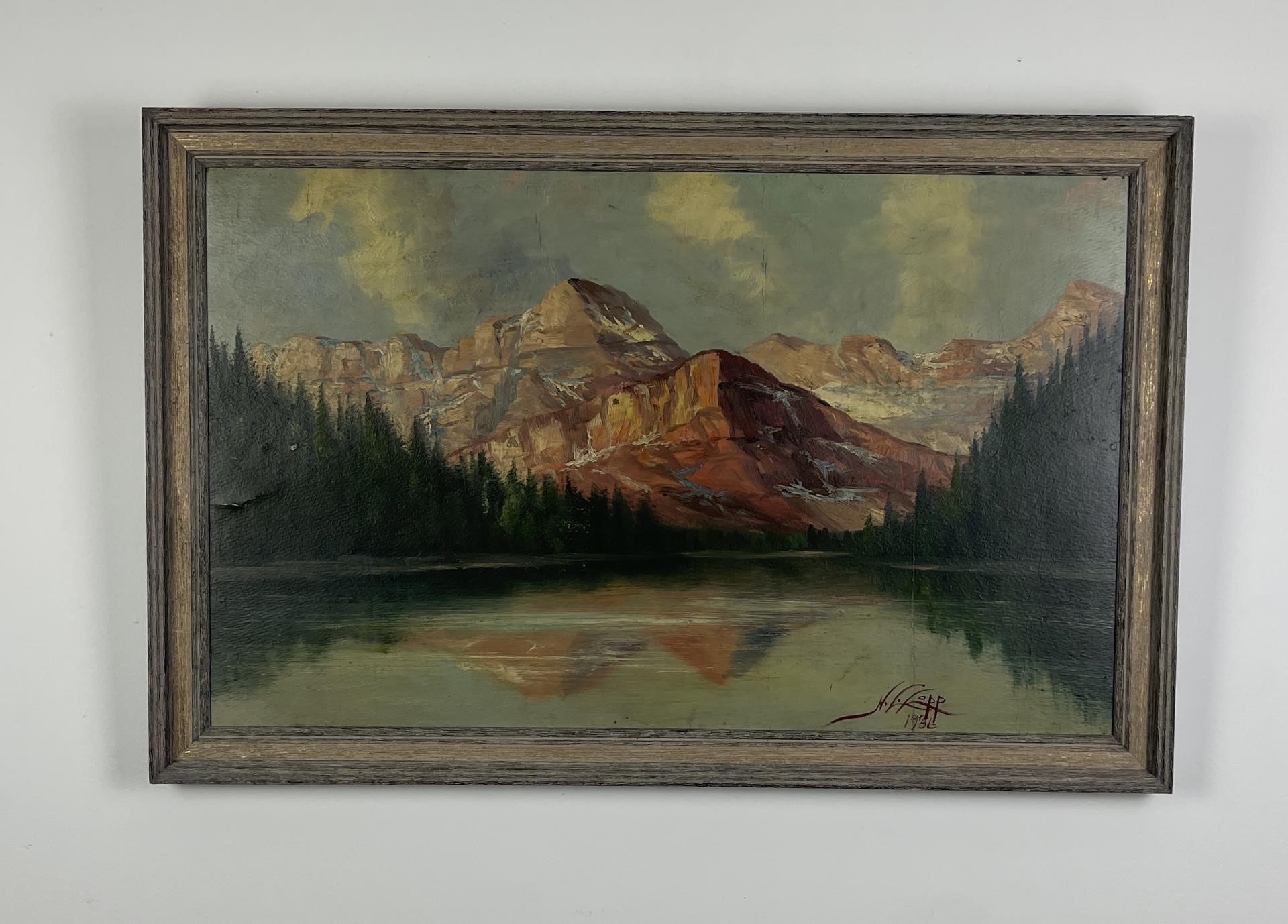 Harry Leonard Lopp | Glacier Park Montana | MutualArt