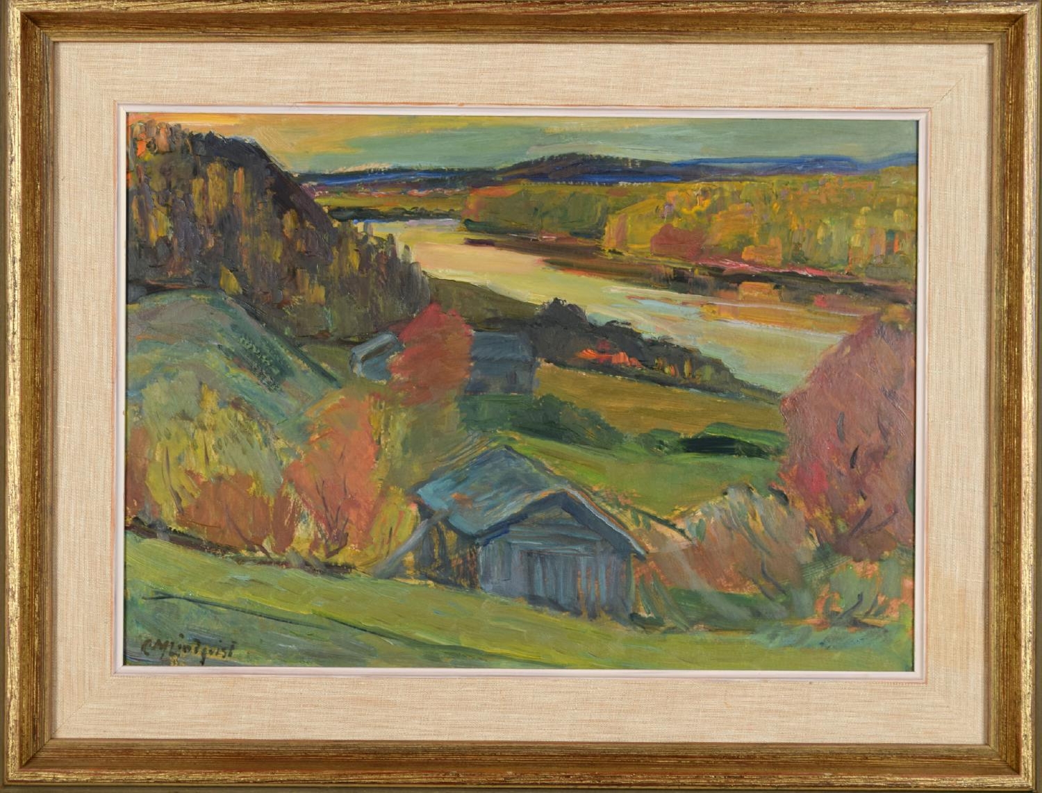 Carl Magnus Lindqvist | Motif from Pengfors, Vännäs | MutualArt