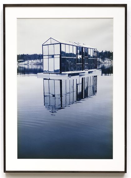 Rob Fischer | Mirrored House on Water | MutualArt