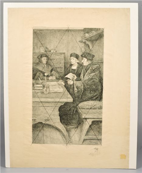 Howard Pyle | (4) WHW Bicknell Etchings | MutualArt