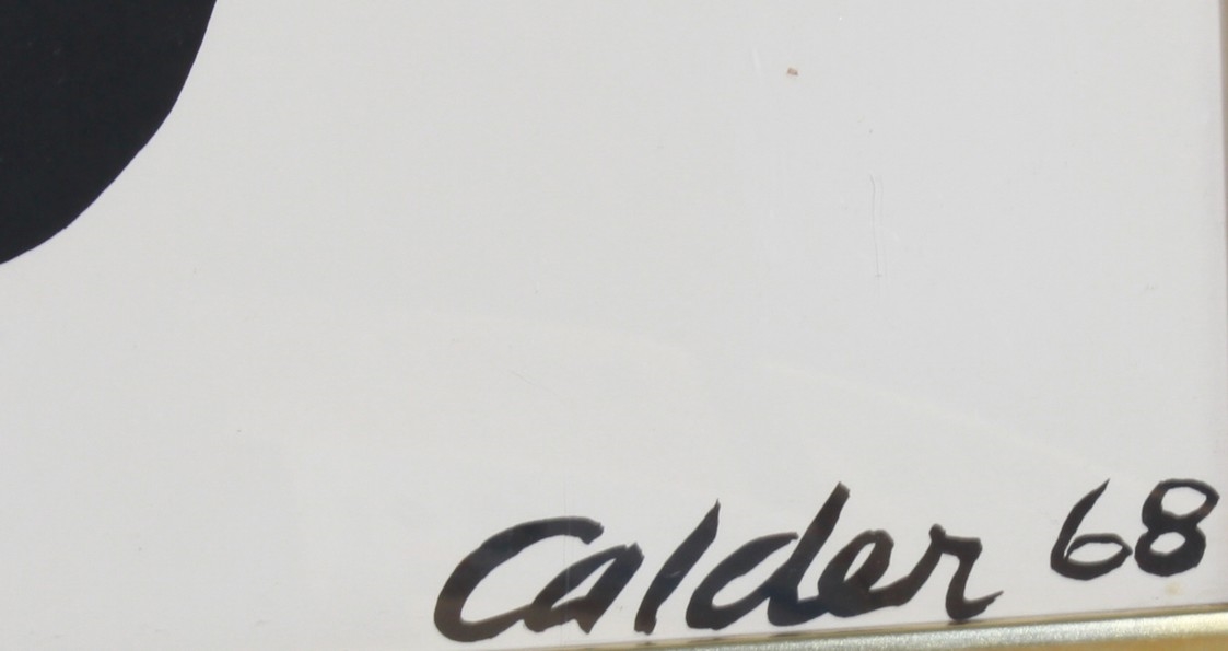 Alexander Calder | Red Sun | MutualArt