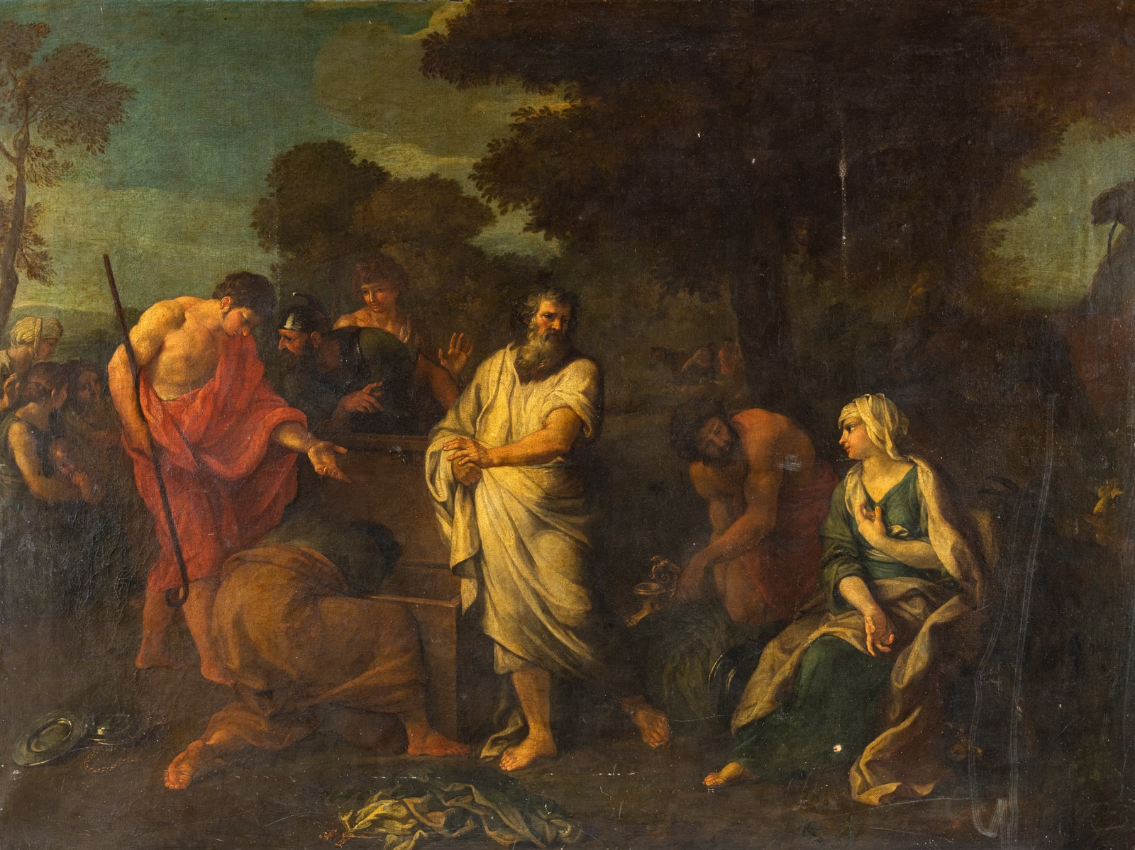 Francesco Fernandi | Rachel versteckt die Götzenbilder des Laban ...