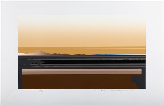 Tetsuro Sawada | Untitled abstract landscape (1982) | MutualArt