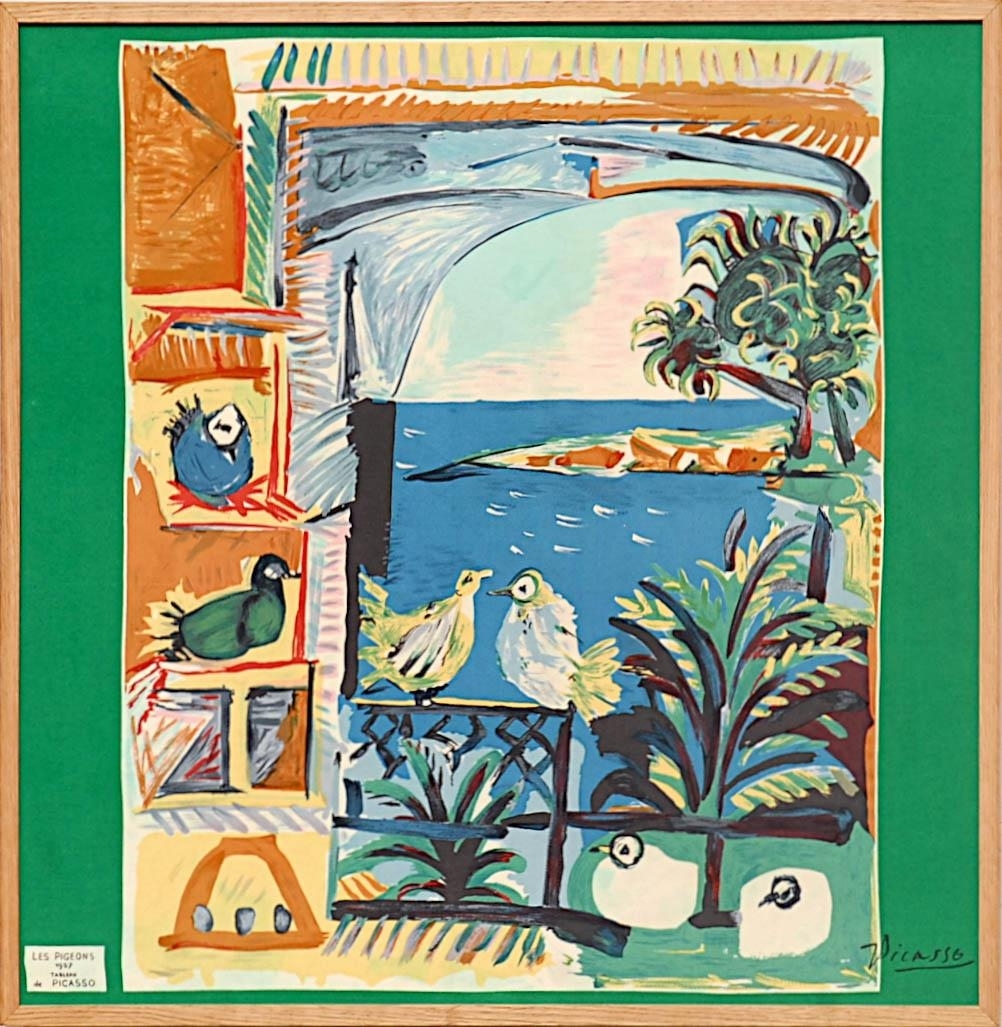 Pablo Picasso | Les Pigeons | MutualArt