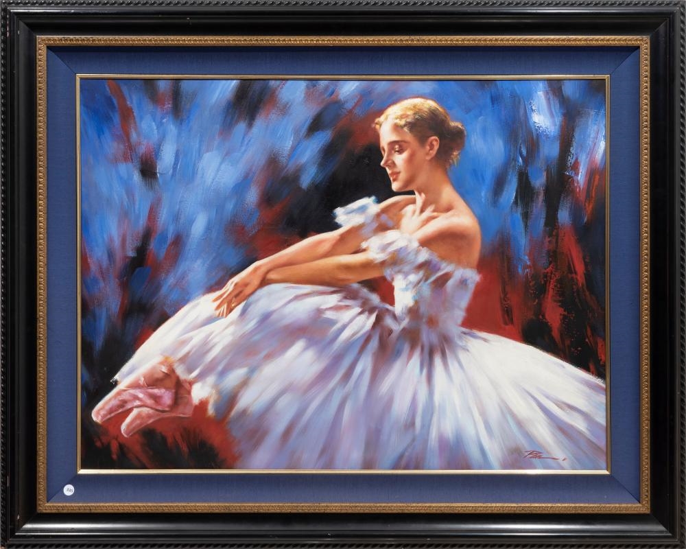 Stephen Pan | Seated Ballerina | MutualArt