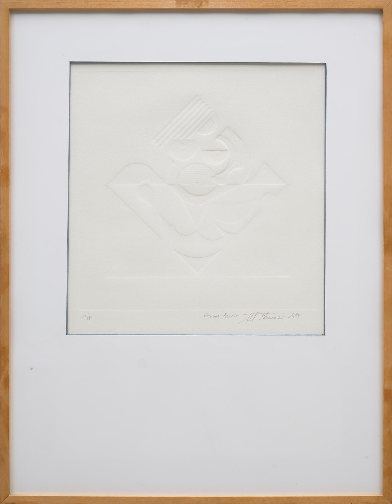 Art Brenner | Femme Assise (1984) | MutualArt