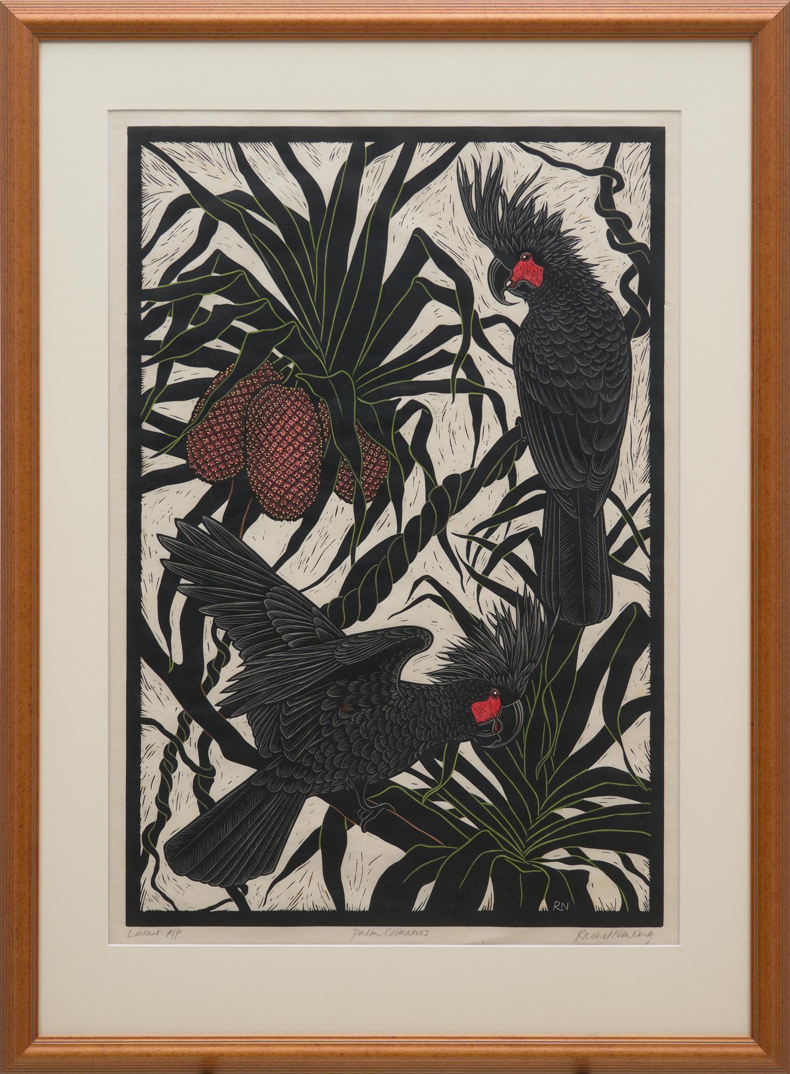 Rachel Newling | Palm Cockatoos | MutualArt