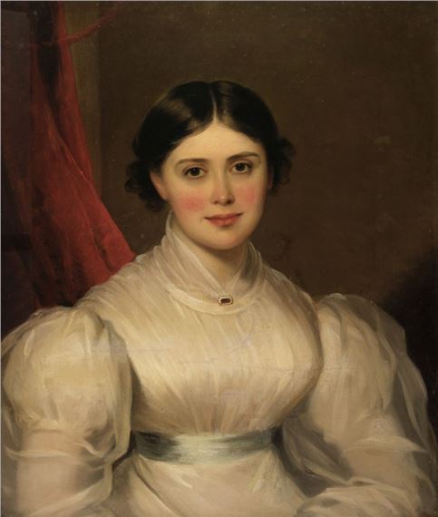 Thomas Barber | Portrait of Eliza Wilson née Read (Circa 1830) | MutualArt