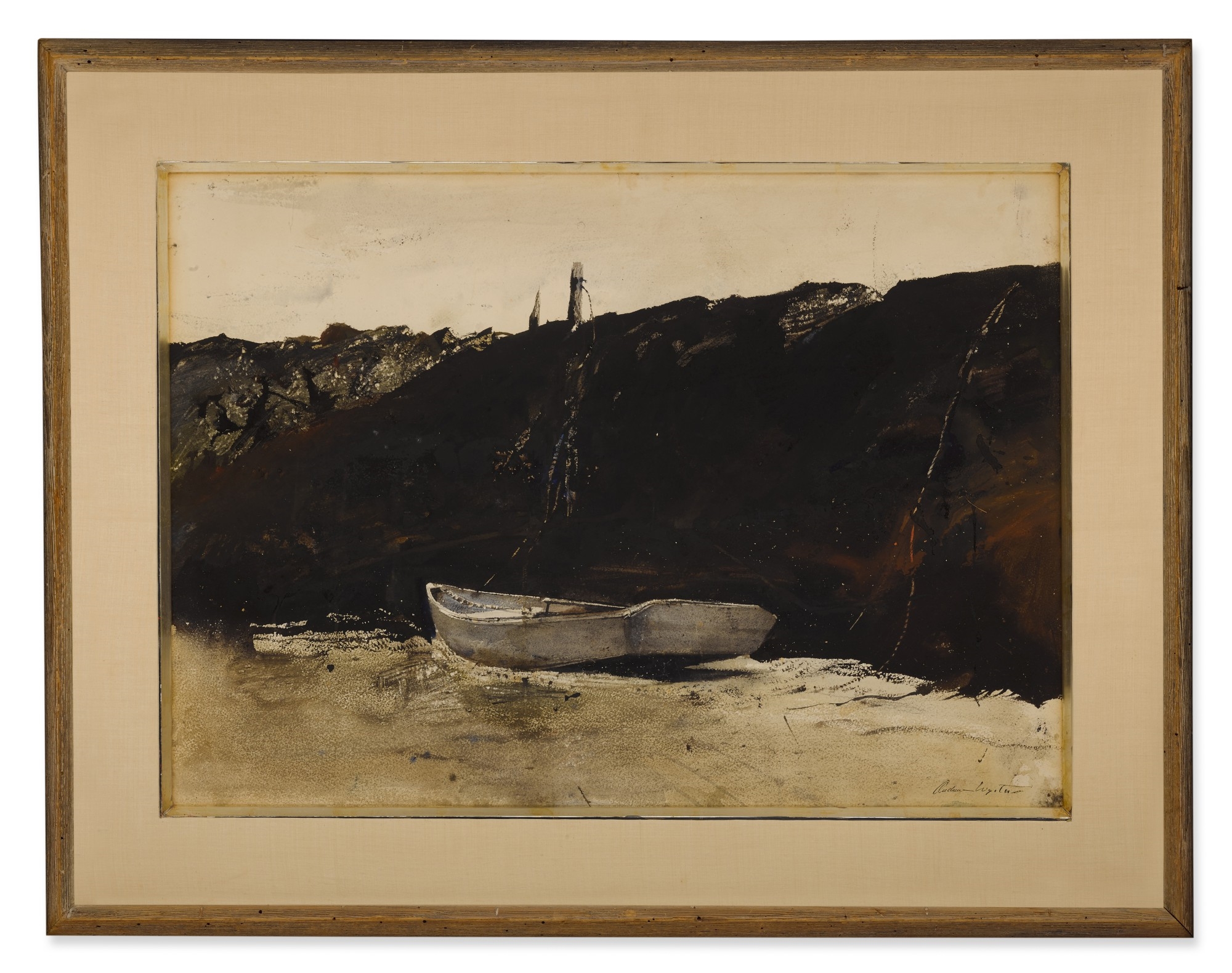 Andrew Wyeth | Teel's Landing | MutualArt