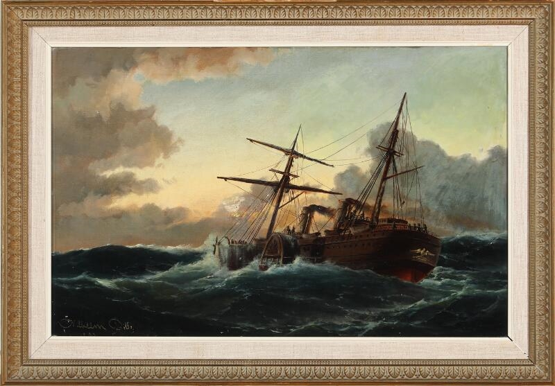 Vilhelm Bille | Seascape | MutualArt