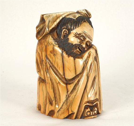 Chinese School, 19th Century | Sleeping hermit | MutualArt