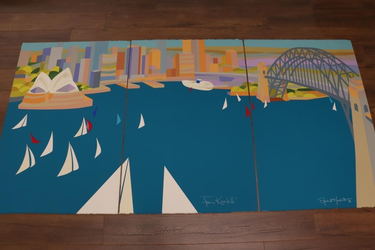 Stewart Merrett | From Kirribilli - Triptych (1984) | MutualArt