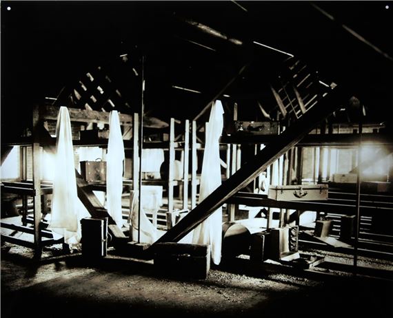 Lisa Rinzler | ATTIC WITH SHEETS from The Grass is Green (2002) | MutualArt