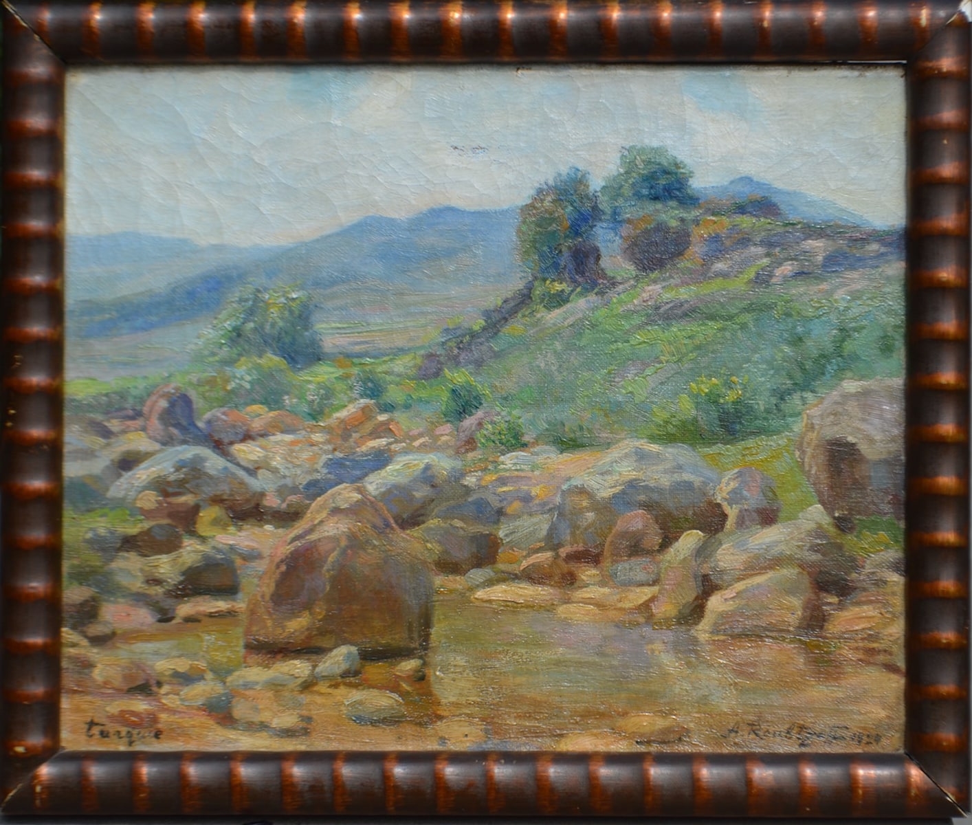 Alexandre Roubtzoff | PORT EN TUNISIE (1927) | MutualArt