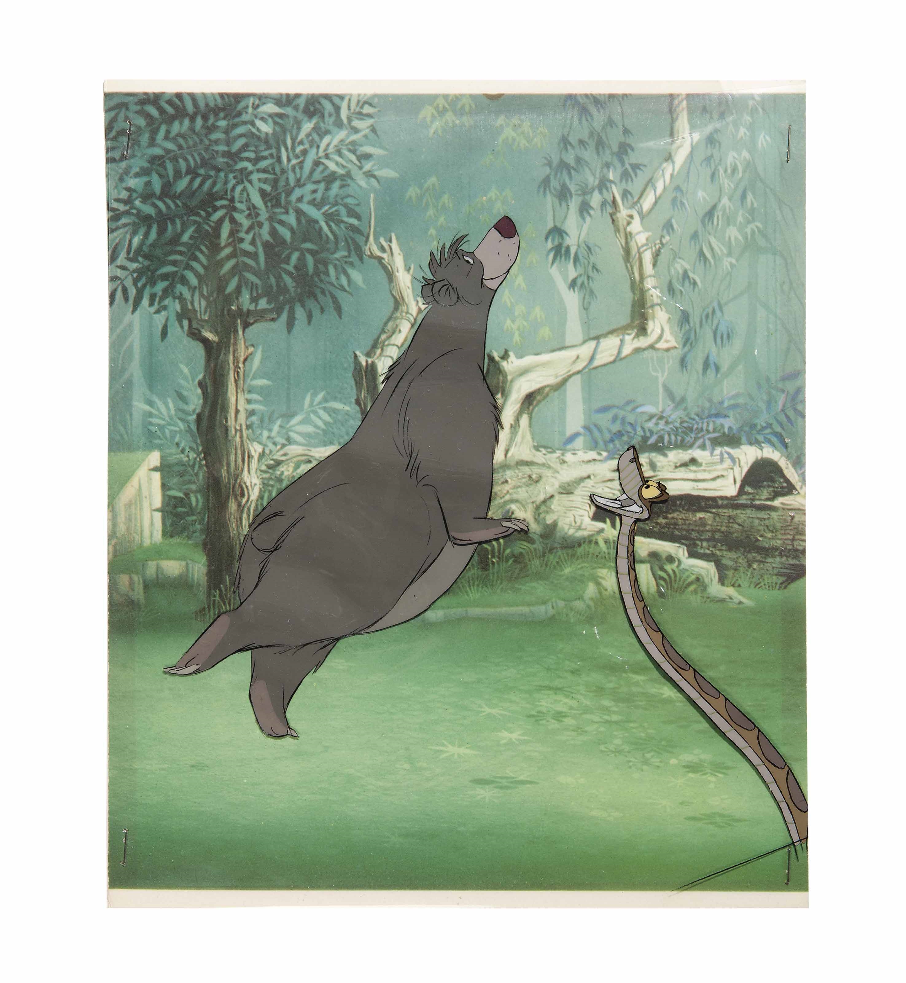 Walt Disney Studios | Baloo and Kaa dancing (1967) | MutualArt