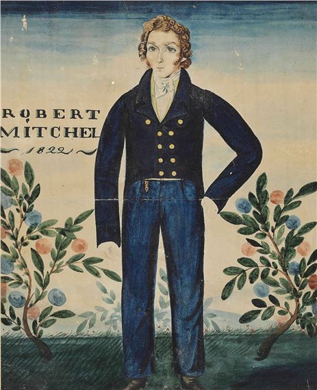 Jacob Marling | Portrait of Robert Mitchell (1822) | MutualArt