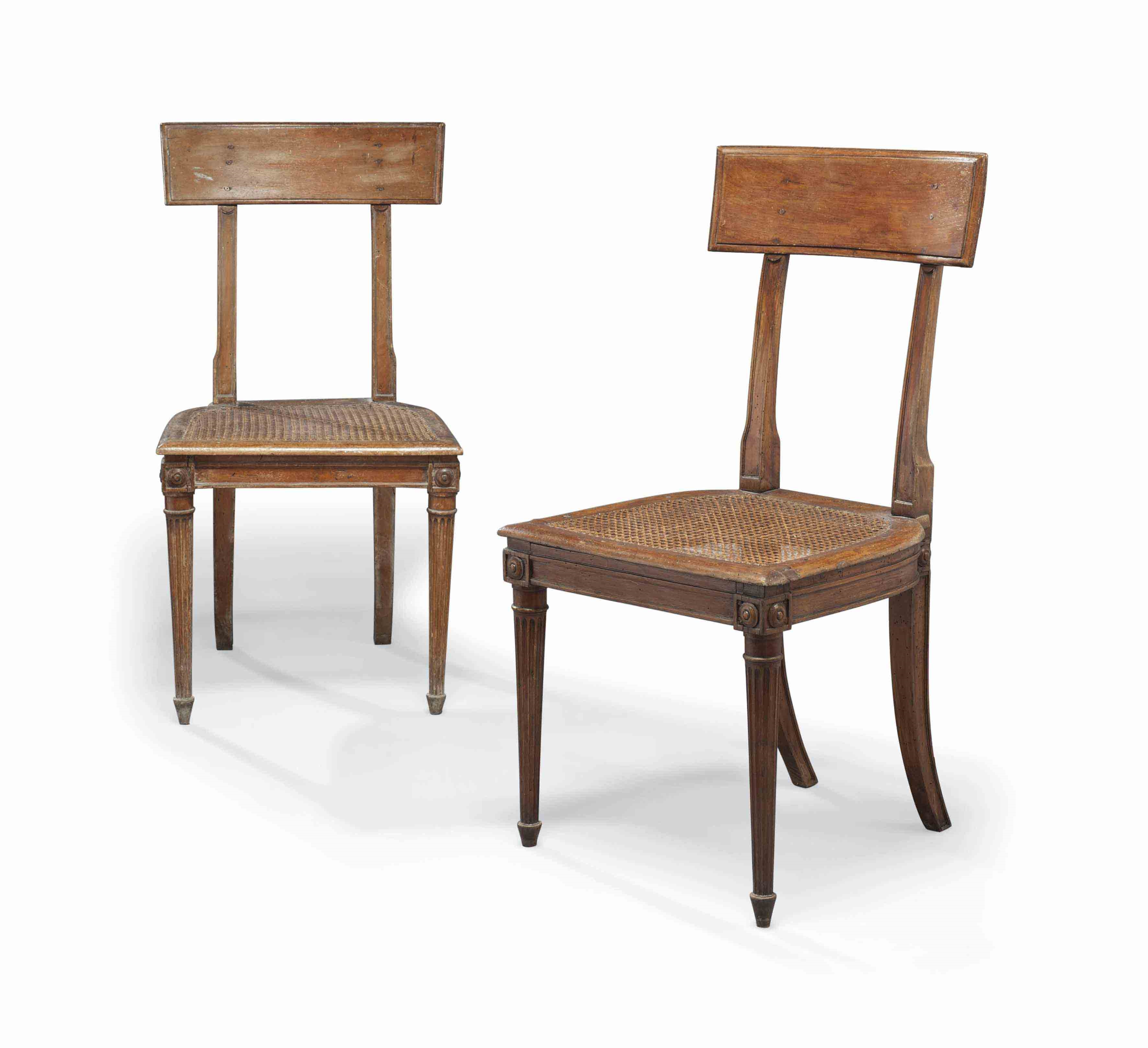 Georges Jacob | PAIRE DE CHAISES D'EPOQUE DIRECTOIRE | MutualArt
