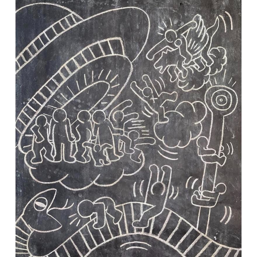 Keith Haring | Untitled (Subway Drawing) (1980 - 1989) | MutualArt