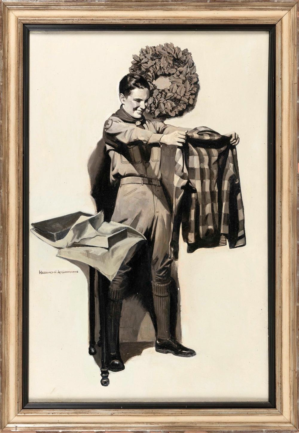 Harold Anderson | Christmas Dinner | MutualArt