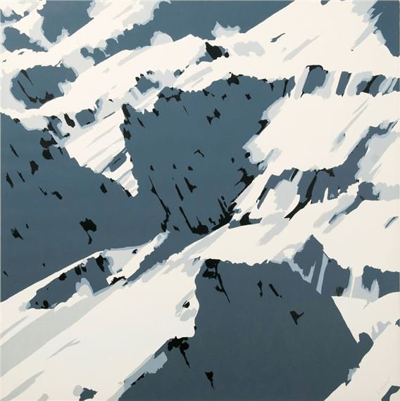 Gerhard Richter | Schweizer Alpen - Swiss Alps | MutualArt