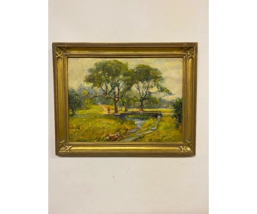 Walter Goltz | Spring landscape | MutualArt