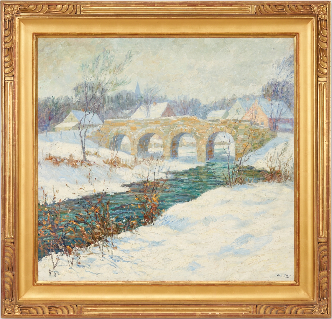 Jess Hobby | Snow Landscape | MutualArt