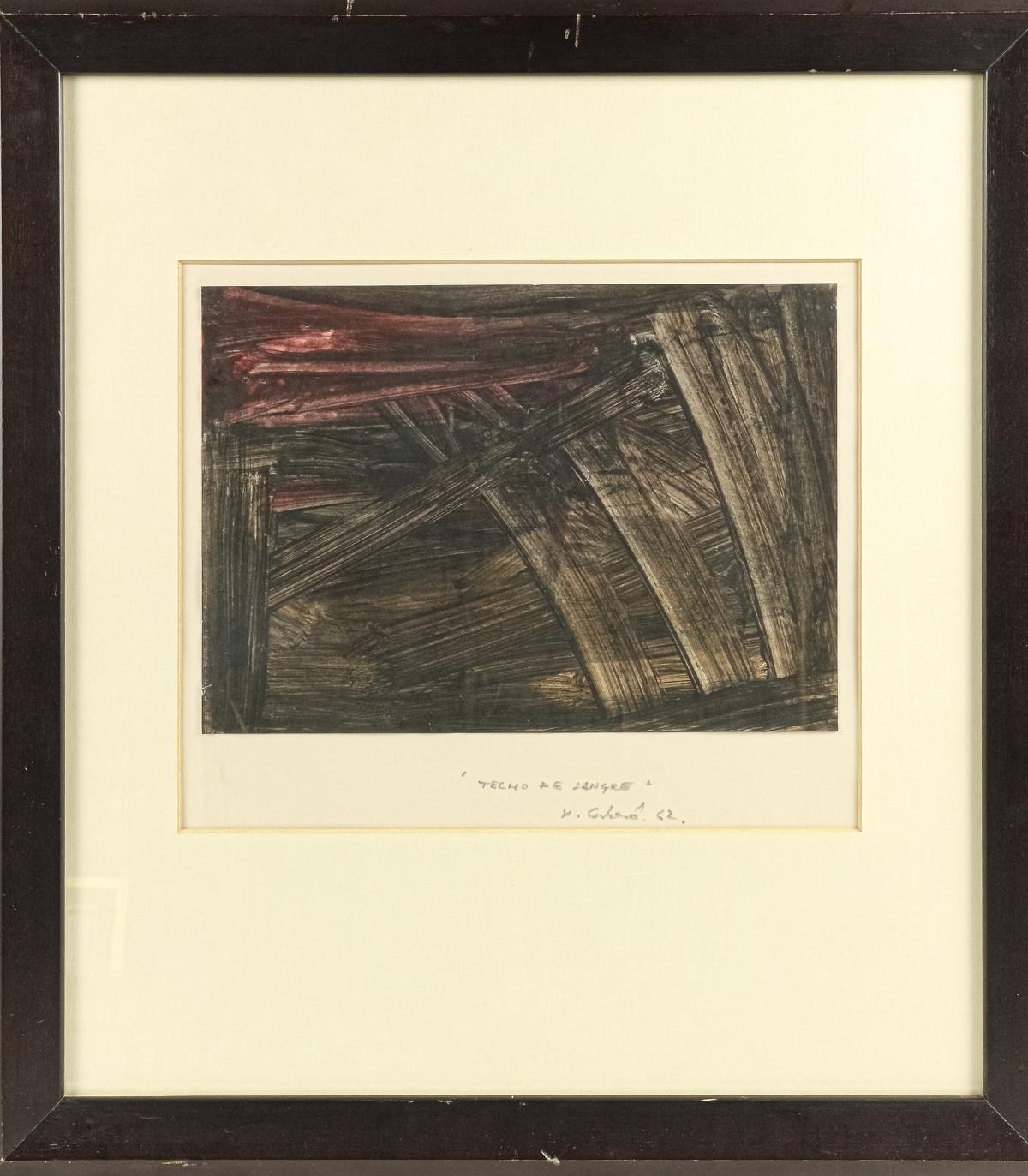 Xavier Corberó | Techo de Sangre (1962) | MutualArt