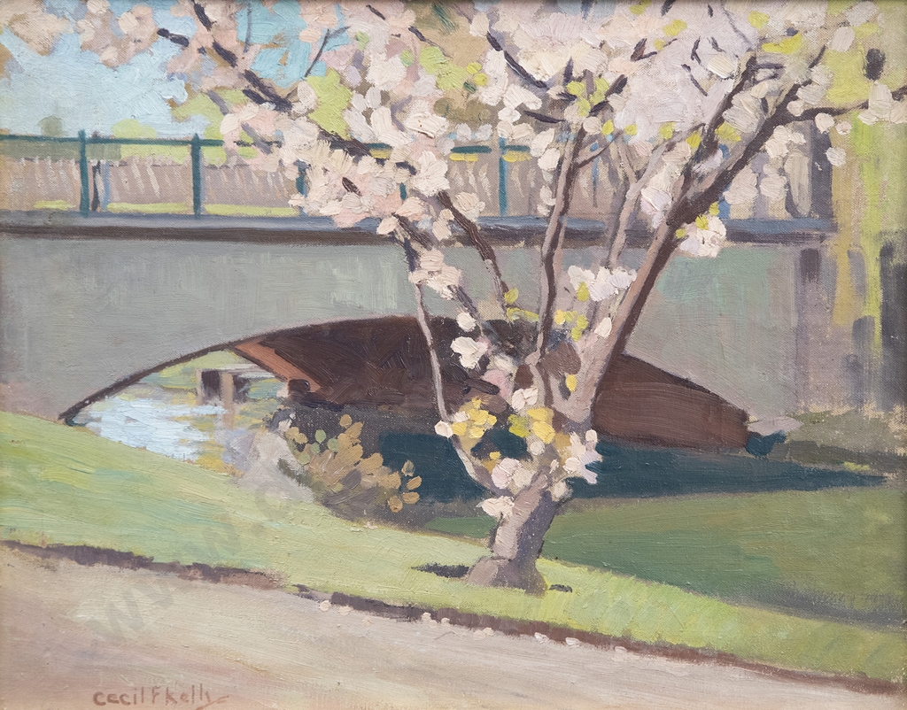 Cecil Fletcher Kelly | Cherry Blossom | MutualArt