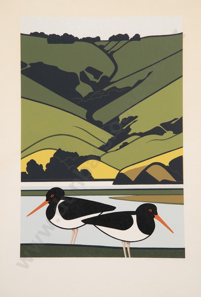 Robin White | Oystercatchers (1974) | MutualArt