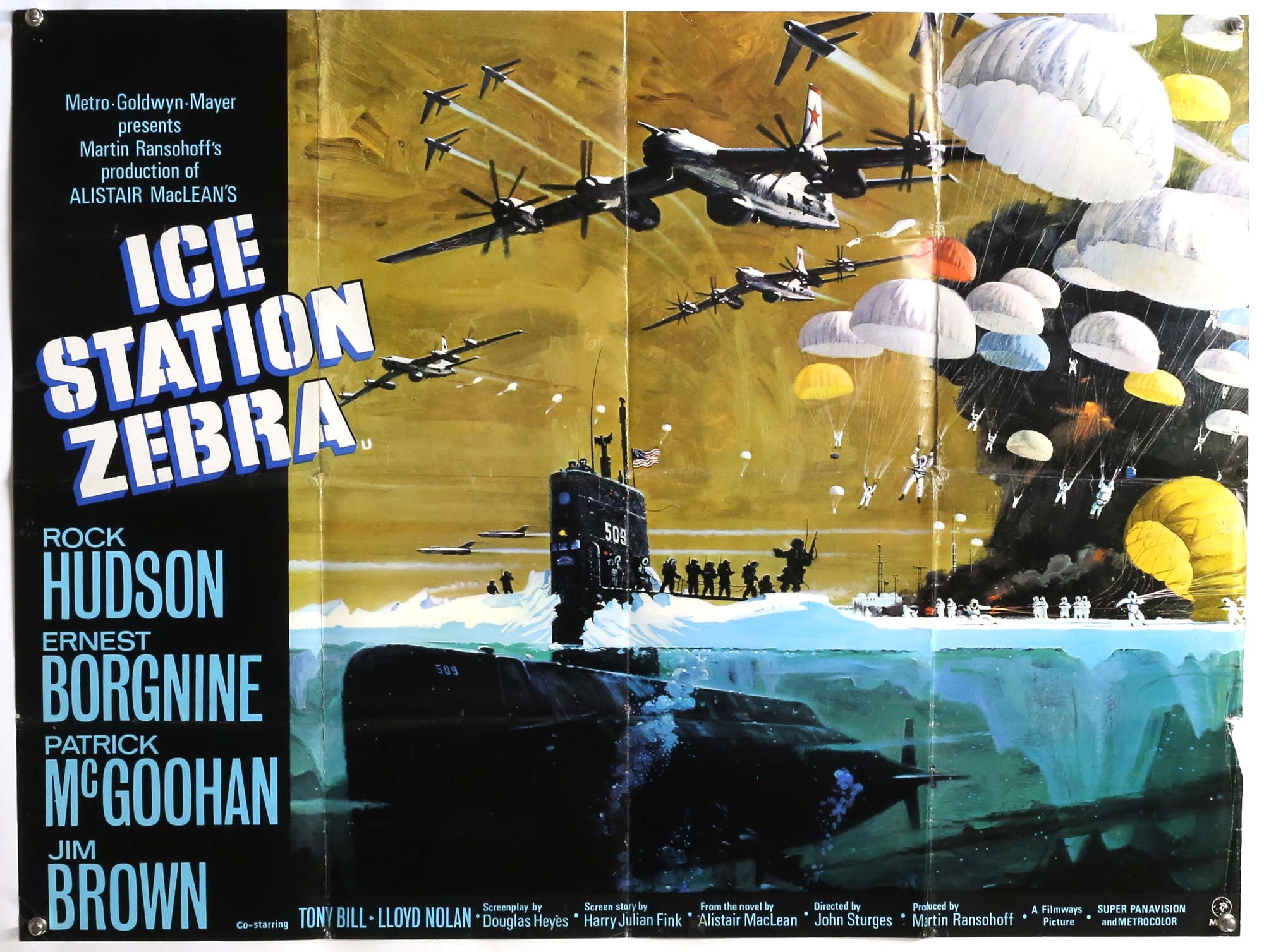 Ice Station Zebra Movie Poster