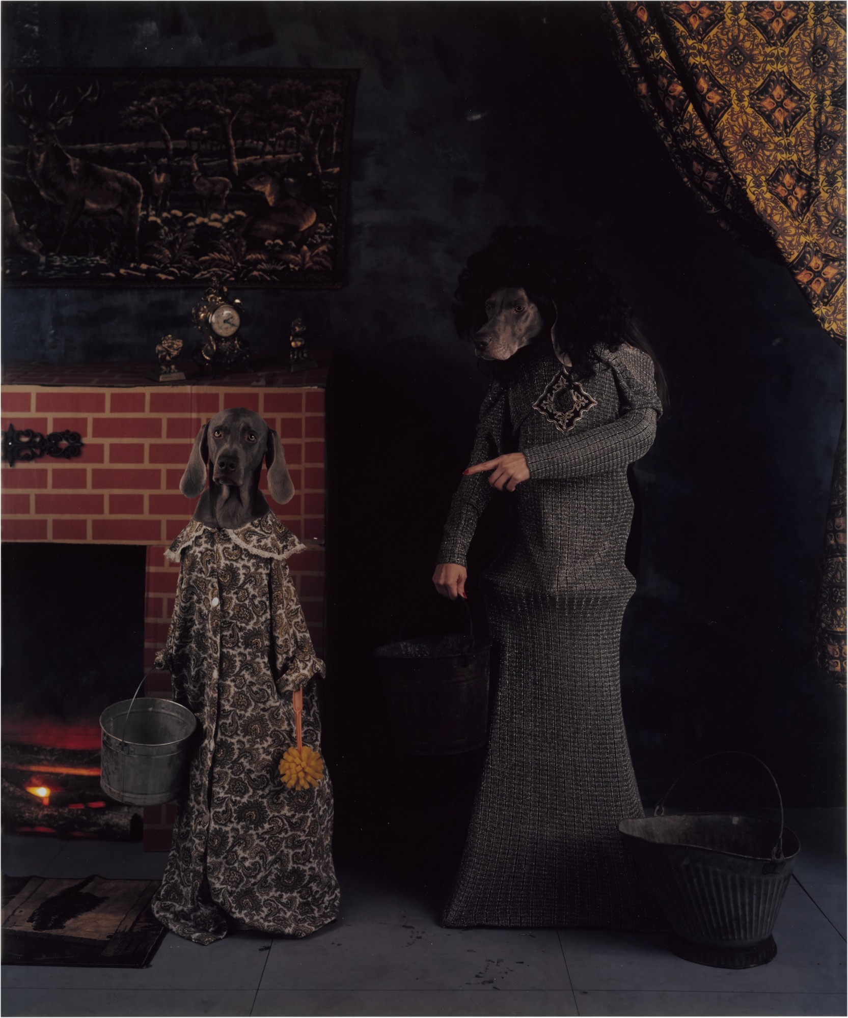 William Wegman Dogs Cinderella