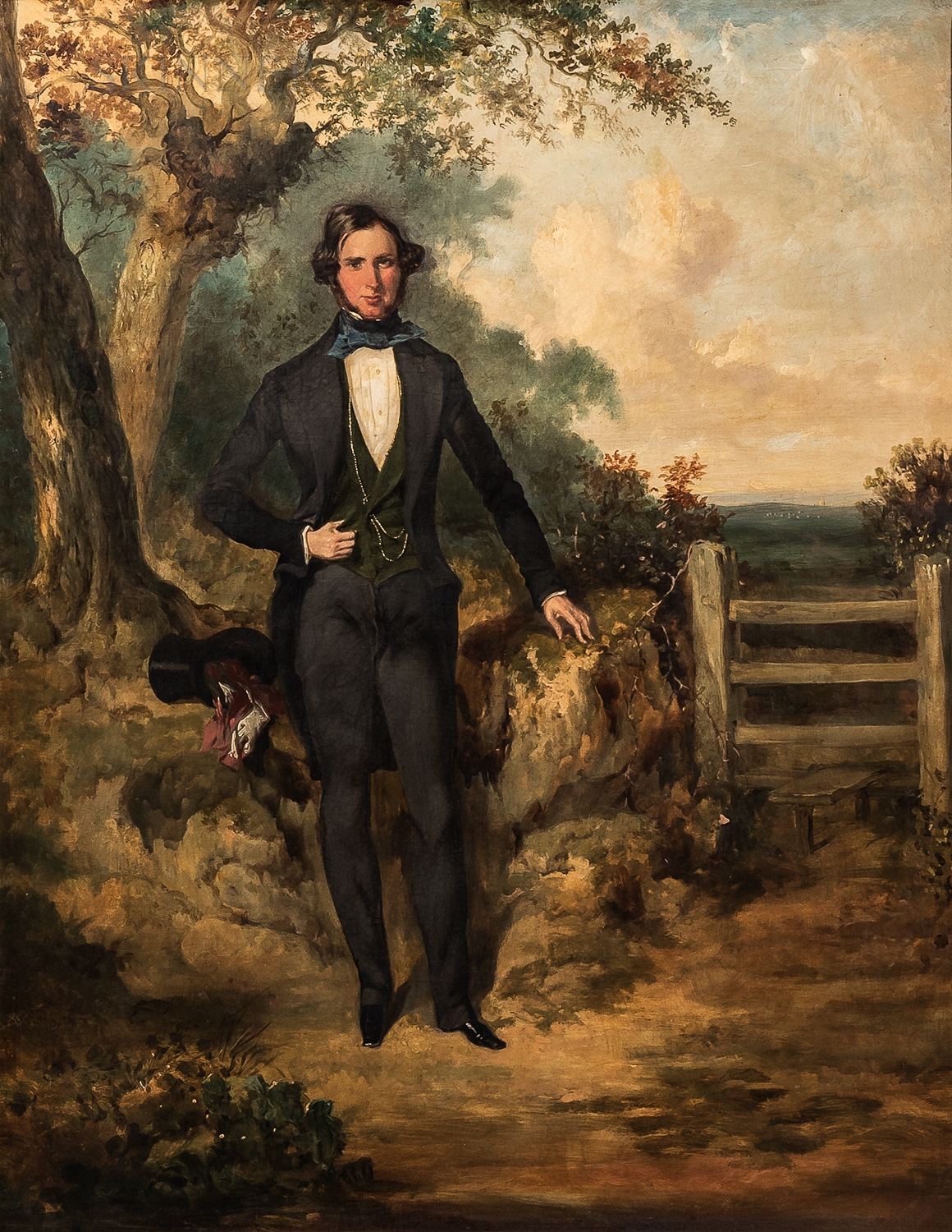Anson A. Martin | Two Works: Standing Portraits of Mr (1851) | MutualArt