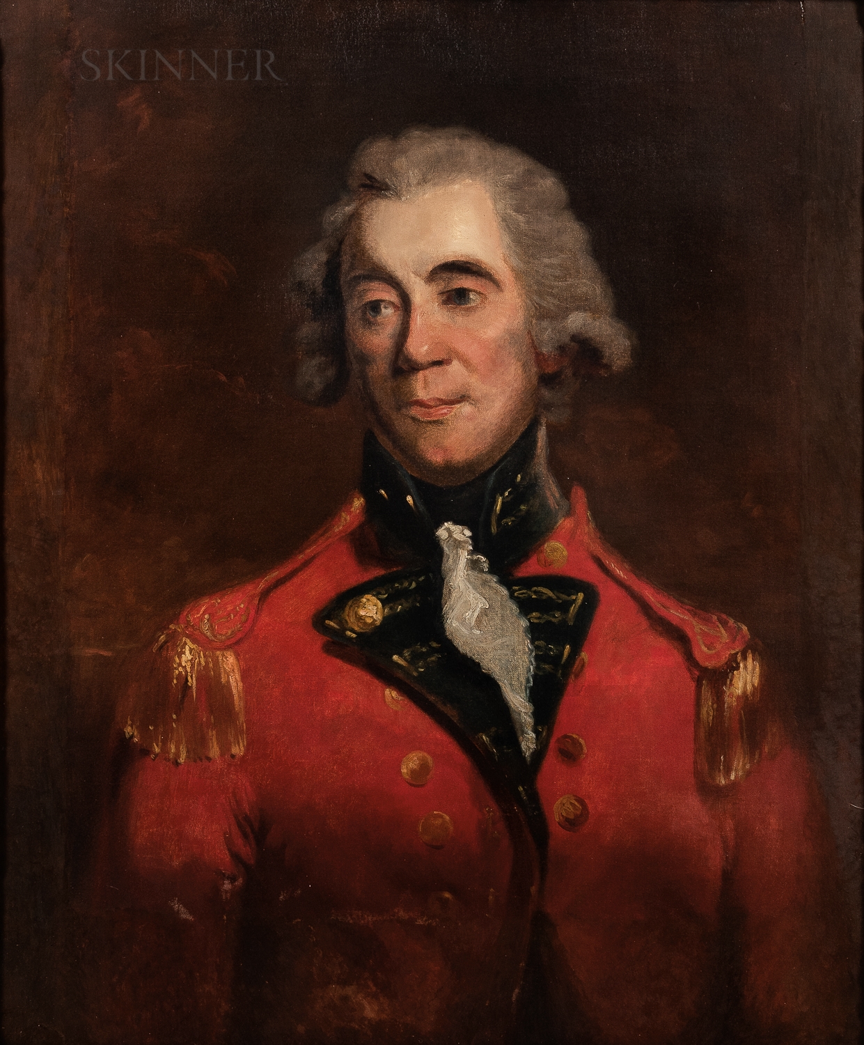 William Beechey | Portrait of an Officer | MutualArt