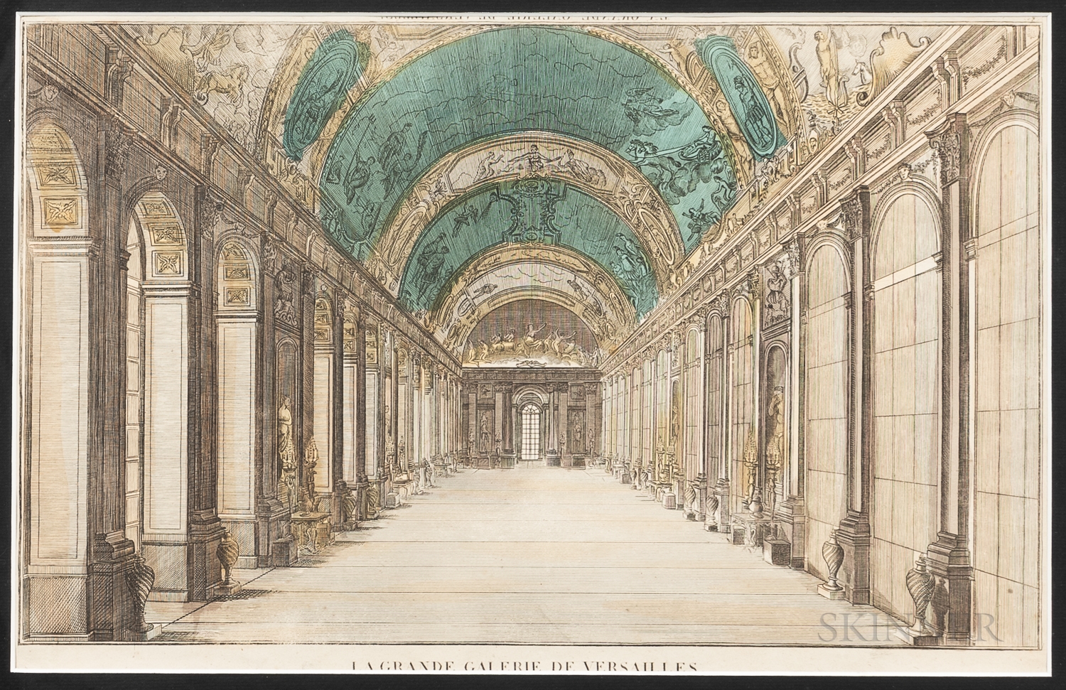 French School, 18th Century | Four Prints of French Historic ...