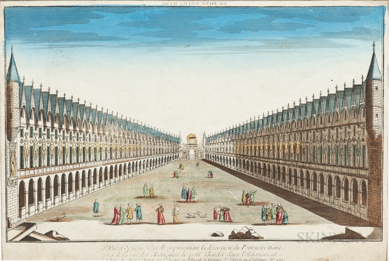 French School, 18th Century | Four Prints of French Historic ...